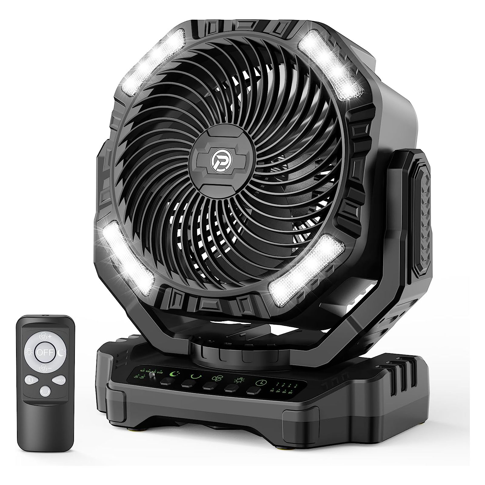 AddAcc- 40000mAh Battery Operated Camping Fan, Rechargeable High ...